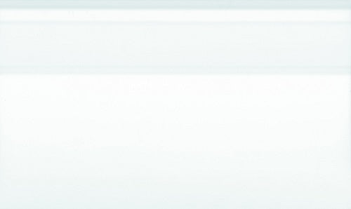 Roca Decorative Accents White Ice Baseboard Glossy Ceramic Bullnose ...