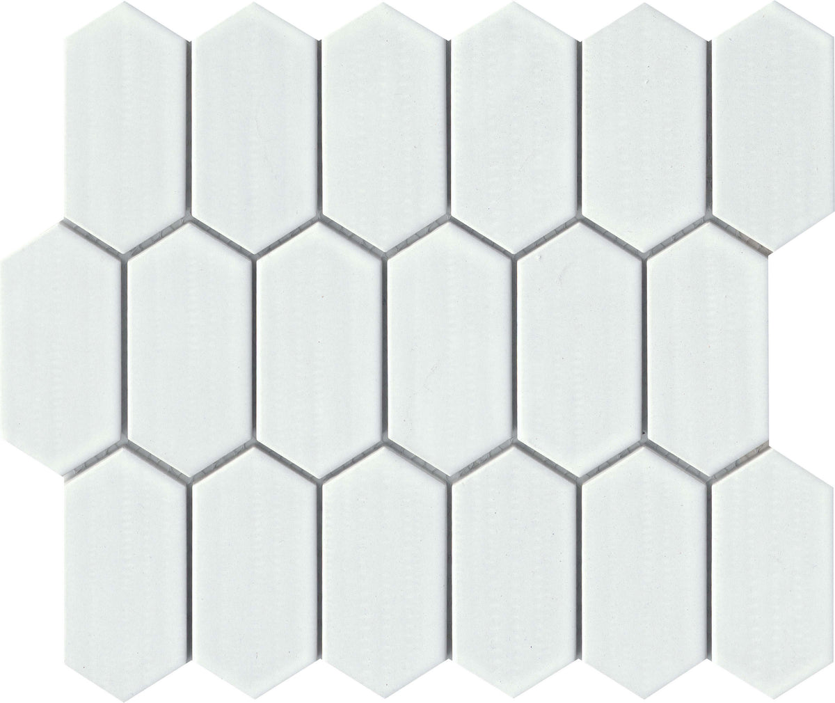 Emser Omni White Glossy Porcelain Mosaic | Lowest Price — Stone & Tile ...