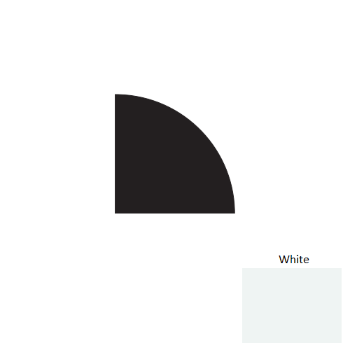 Tarkett Johnsonite 50 White Millwork Quarter Round | Lowest Price ...