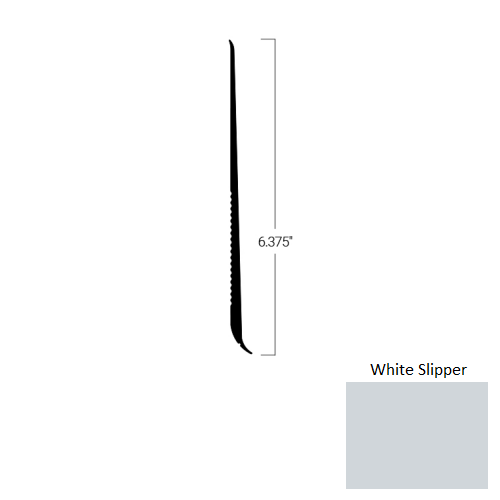 Tarkett Johnsonite VN1 White Slipper Tightlock Resilient Rubber Base ...