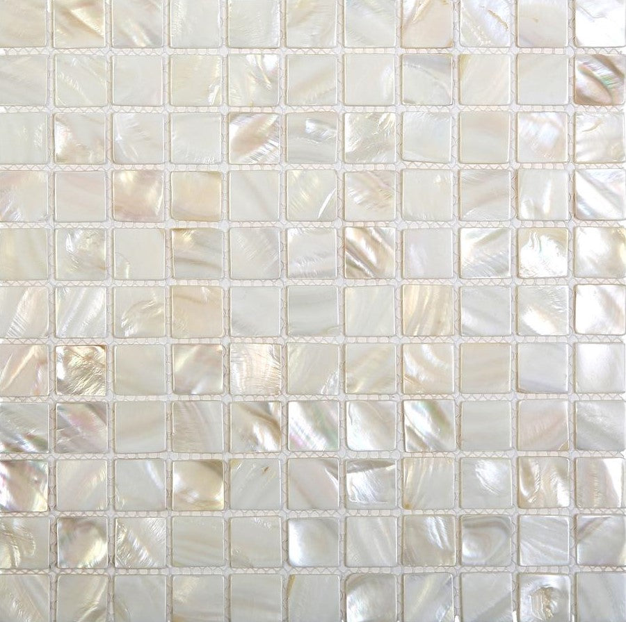 Ottimo Shell Oyster White Glossy Shell Mosaic | Lowest Price — Stone ...