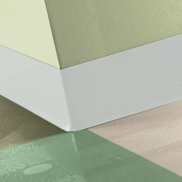 Tarkett Johnsonite 50 White Tightlock Resilient Rubber Base — Stone ...