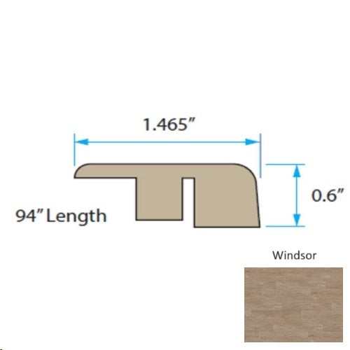BHW Floors Kingston Windsor Textured End Cap | Lowest Price — Stone ...