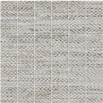 Full Sheet Sample - Craft Wool Porcelain Mosaic - 2" x 2" Matte & Text ...