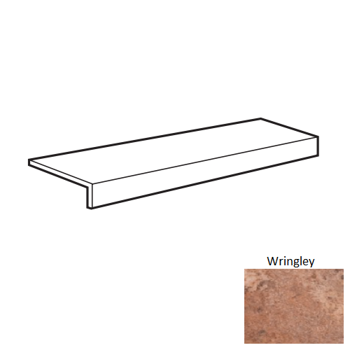 Tesoro Chicago Wrigley Matte & Textured Porcelain Stair Tread — Stone ...