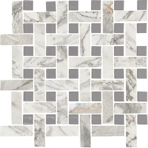 Daltile Divinium DV07 Zion Matte Ceramic Mosaic | Lowest Price — Stone ...