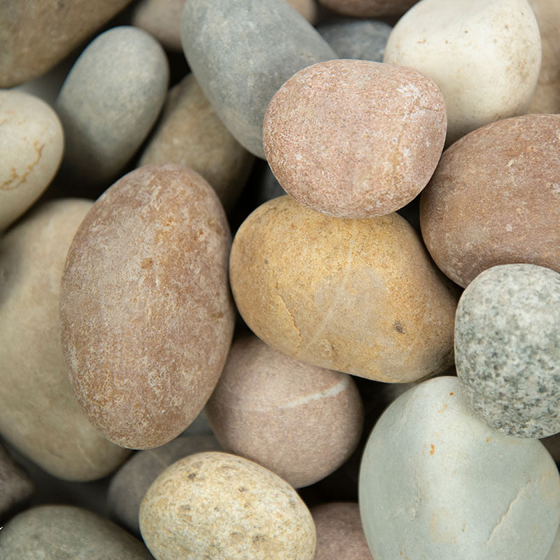 River and beach pebbles rock and stone for interior and landscape ...
