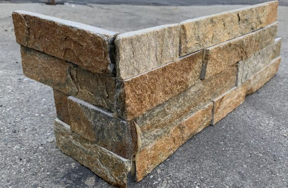 Antique Cinnamon Split Face Quartzite Dog Ear Corner | Lowest Price ...