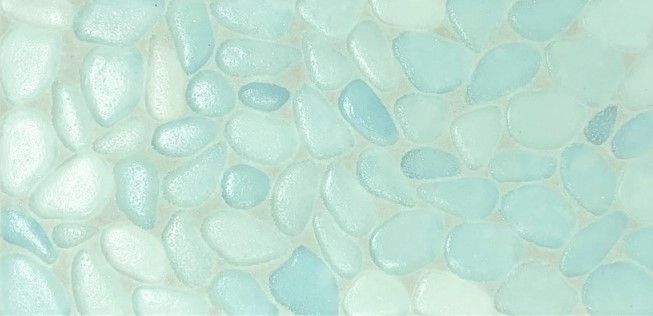 Liquid Rocks Aqua Blue Textured Glass Mosaic | Lowest Price — Stone ...