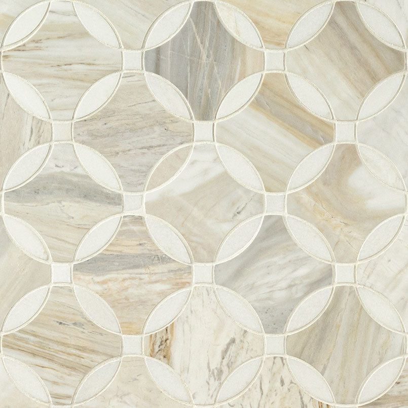 MSI Athena Gold Lola Polished Marble Mosaic | Lowest Price — Stone ...