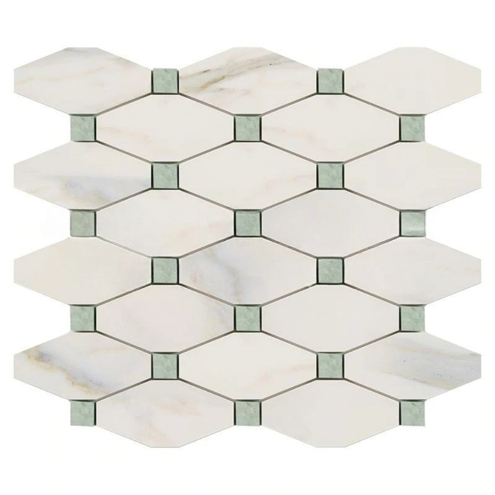 Elongated Octagon Mosaics | Stone & Tile Shoppe