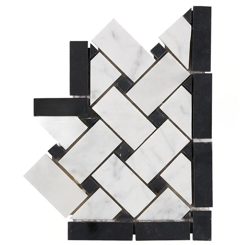 Borders with Black Color - Black Border for Wall | Stone & Tile Shoppe