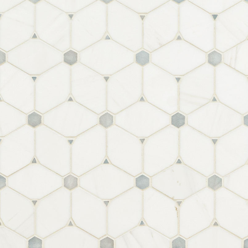 MSI Cecily Grigio Polished Marble Mosaic | Lowest Price — Stone & Tile ...