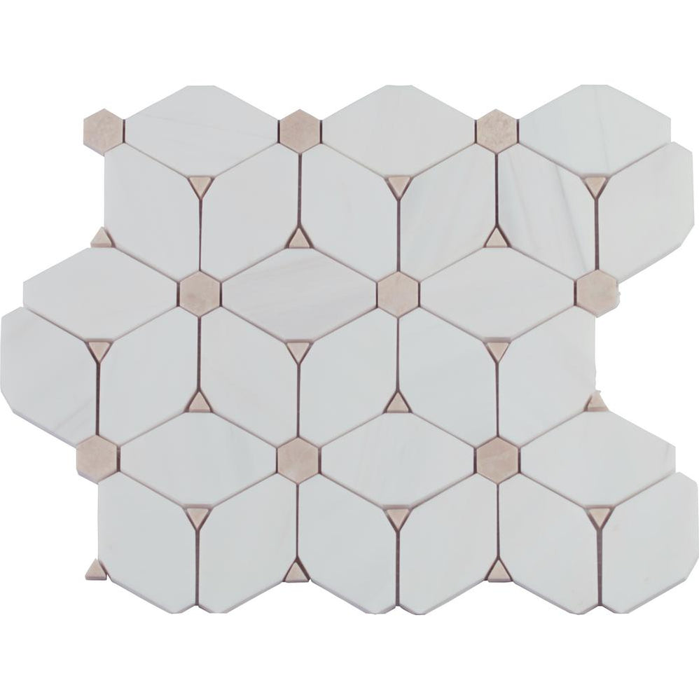 Marble Mosaic Tile: a huge selection of shapes and colors — Stone ...