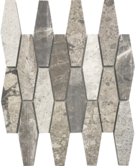 Full Sheet Sample - Pietra Antica Metropolitan Contempo City Gray Hexa ...