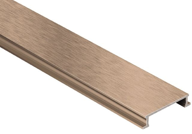 Schluter Systems Designline Brushed Copper Anodized Aluminum Metal ...