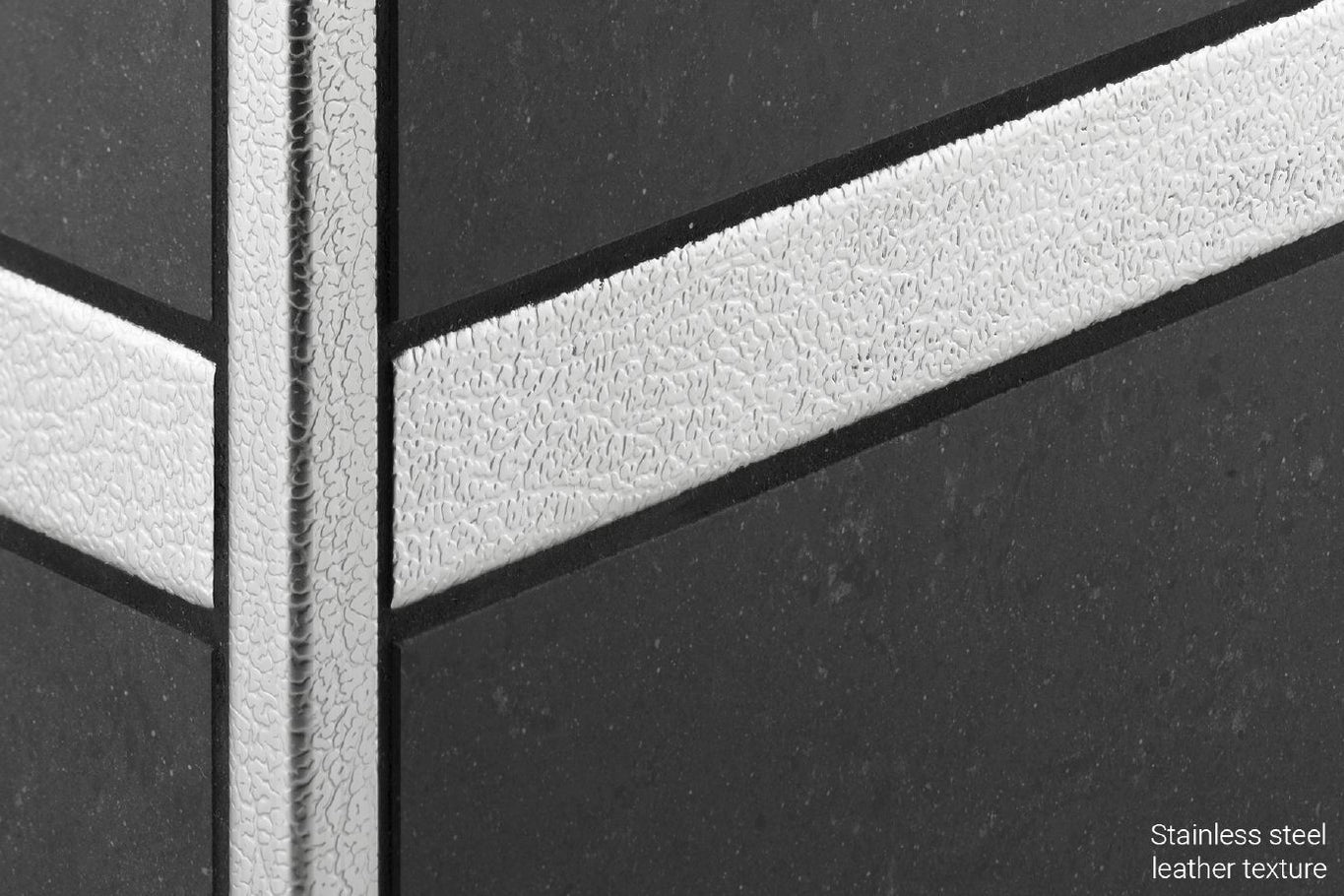 Schluter Systems Designline Satin Brass Anodized Aluminum Metal Border ...