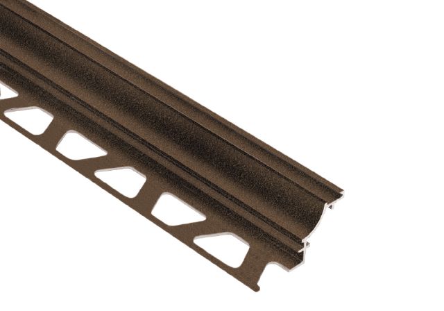 Schluter Systems Dilex AHK Bronze Textured Color Coated Aluminum Metal ...