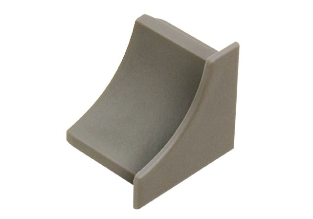 Schluter Systems Dilex HKW Grey End Cap Tile Edging Trim — Stone & Tile ...