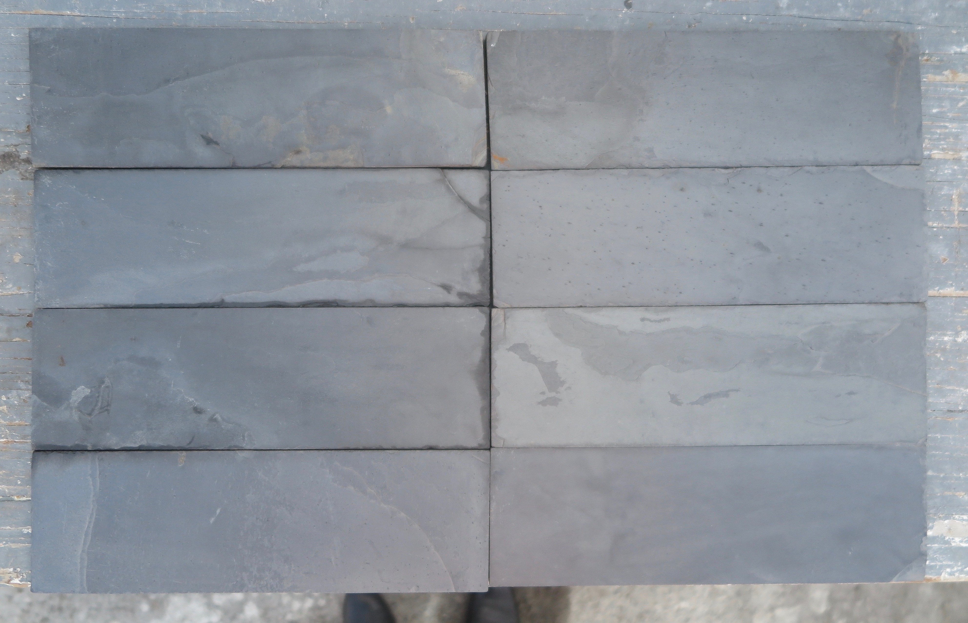 Ebony Blend Natural Cleft Face & Back Slate Tile | Stone & Tile Shoppe