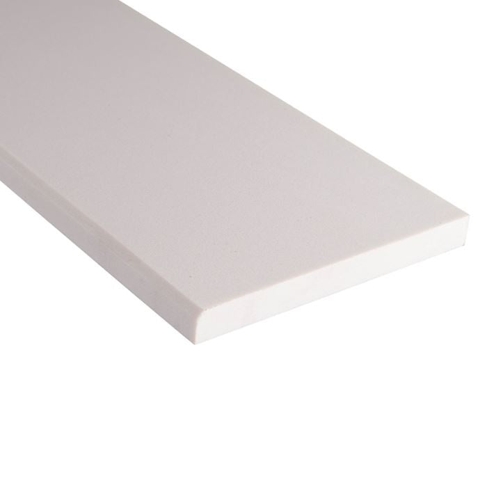 MSI White Polished Engineered Marble Single Bevel Threshold — Stone ...