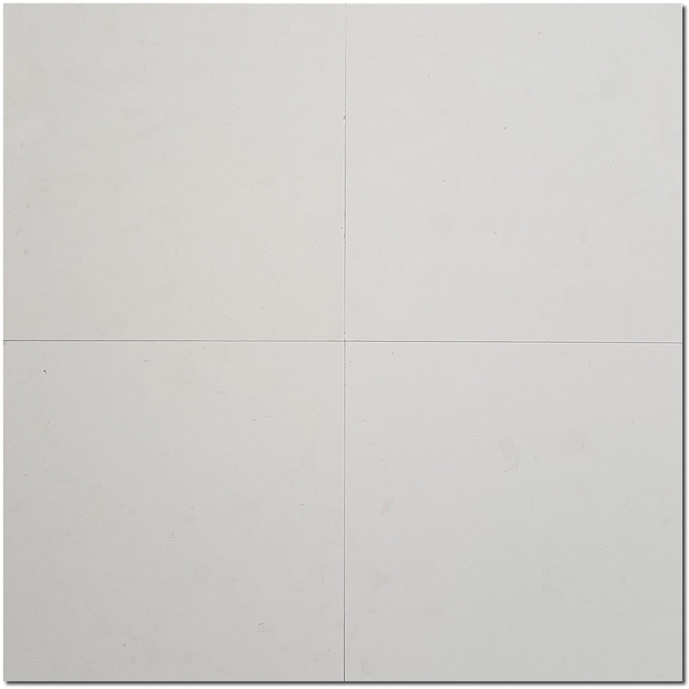 Euro White Honed Limestone Tile | Lowest Price — Stone & Tile Shoppe, Inc.