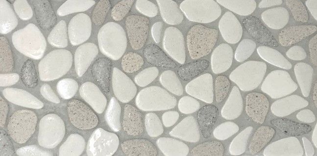 Liquid Rocks Fresh Water Pearl Textured Glass Mosaic | Lowest Price ...