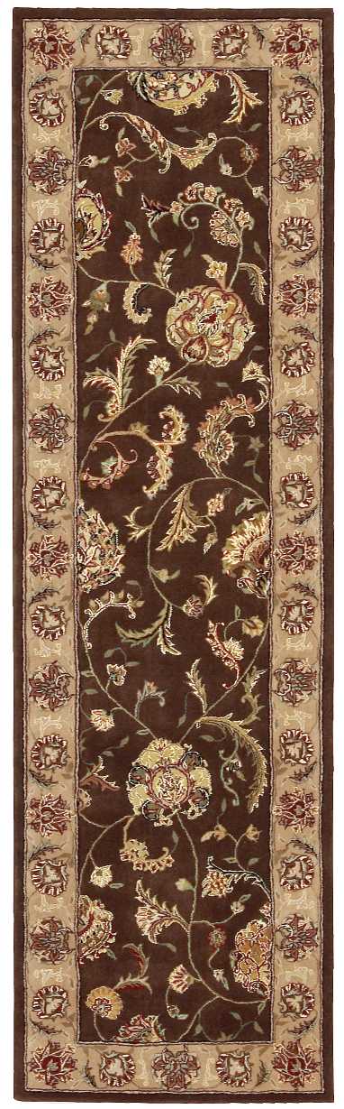 Nourison Nourison 2000 2206 Brown 8 Ft Runner Area Rug | Lowest Price ...