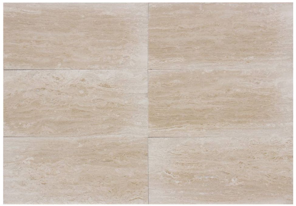 Imperial Platinum (Super Light) Vein Cut Travertine Tile — Stone & Tile ...