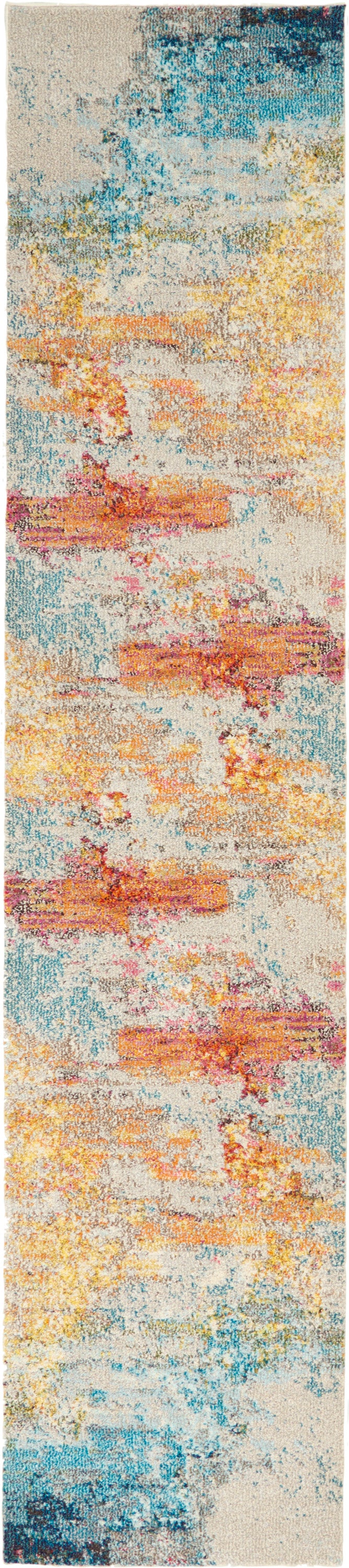 Nourison Celestial CES02 Sealife 14 Ft Runner Area Rug | Lowest Price ...