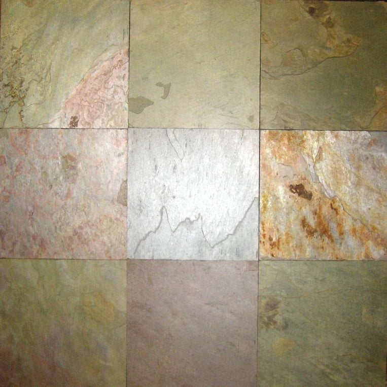 Kashmir Natural Cleft Face, Gauged Back Slate Tile — Stone & Tile ...