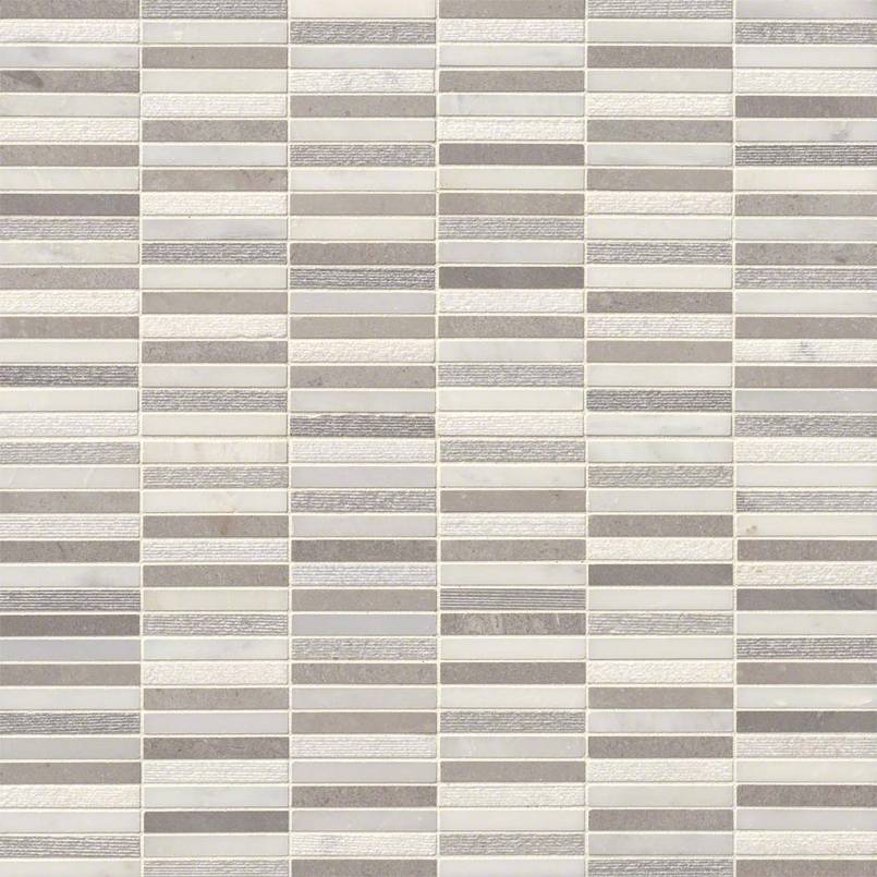 MSI Linea Mixed Honed Marble Mosaic | Lowest Price — Stone & Tile ...