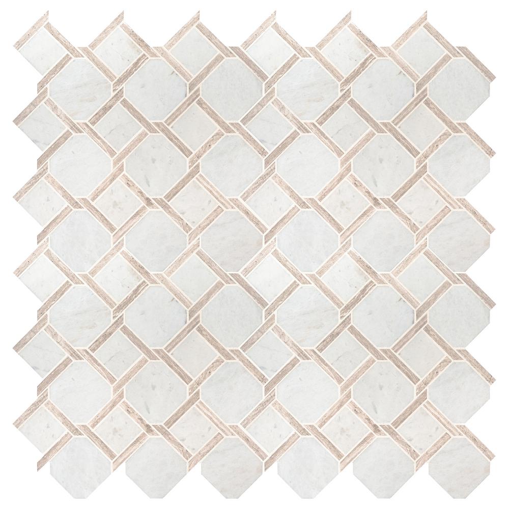 MSI Marbella Lynx Polished Marble Mosaic | Lowest Price — Stone & Tile ...