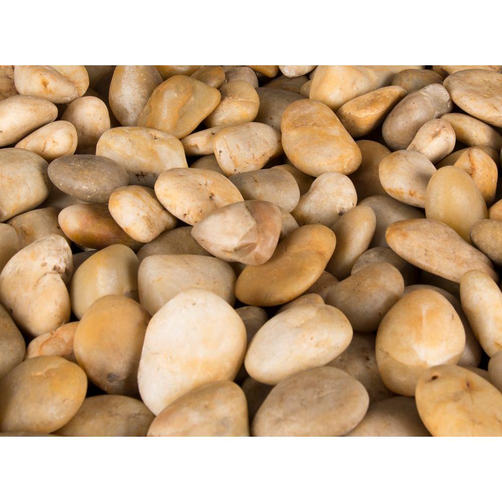 MSI Piedra Pebbles Dorado Beach Polished Marble Pebble — Stone & Tile ...