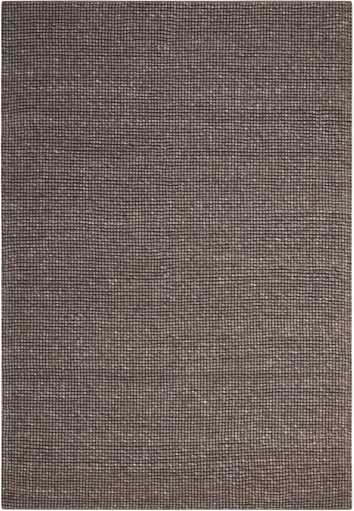 Nourison Lowland LOW01 Flint Wool Blend 4 Ft x 6 Ft Area Rug — Stone ...