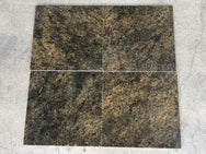Pine Green Granite Tile - Polished | Stone & Tile Shoppe