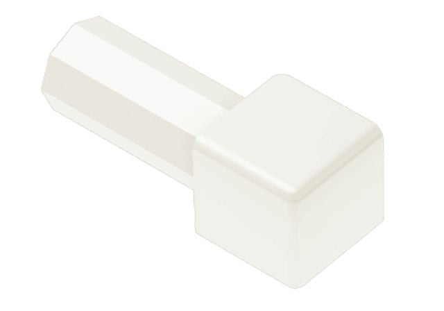 Schluter Systems Quadec White 90 Degree Outside Corner — Stone & Tile ...