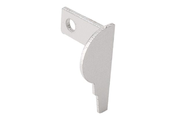 Schluter Systems Trep FL Satin Anodized Aluminum Metal End Cap Tile ...