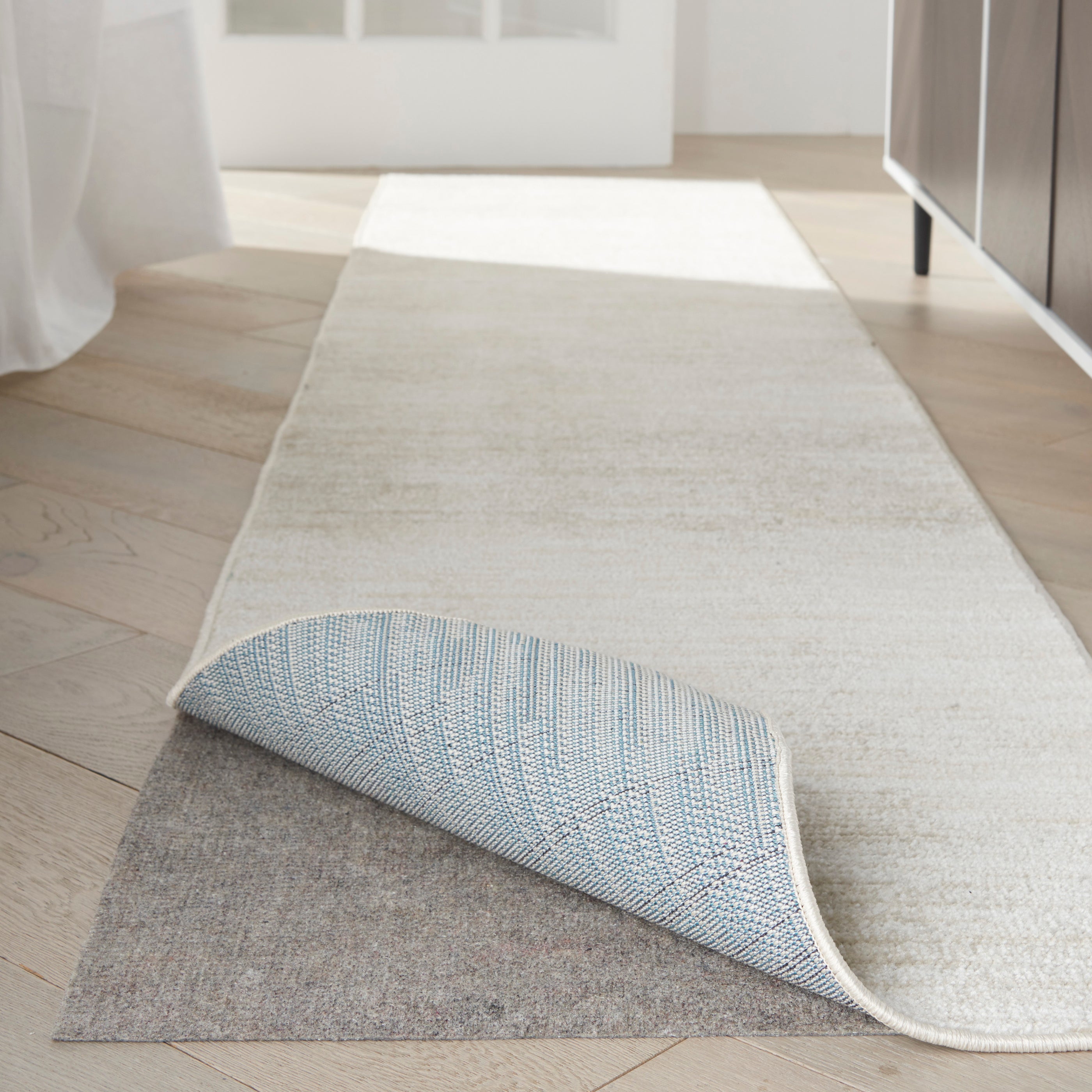 Nourison RugLoc BR21 Grey 11 Ft Runner Rug Pad | Lowest Price — Stone ...