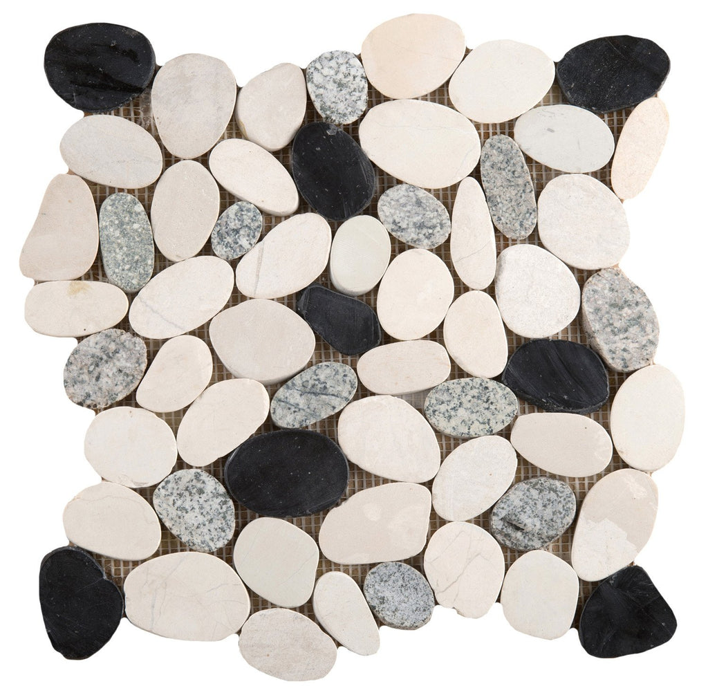 River and beach pebbles rock and stone for interior and landscape ...