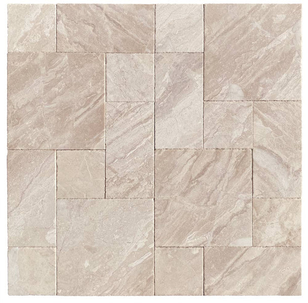 Verona Sandblasted & Brushed Marble Roman Paver Pattern | Lowest Price ...